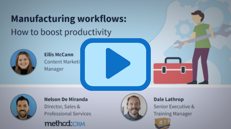 Manufacturing workflows: How to boost productivity — Method