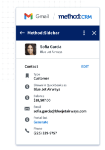 CRM-Gmail Integration — Method