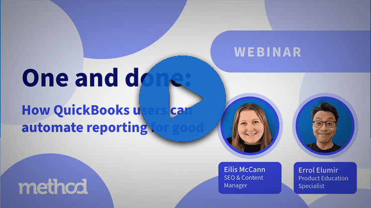 One and done: Automate reporting for good — Method