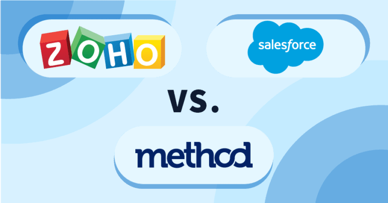 Compare Zoho vs Salesforce vs Method CRM | Method