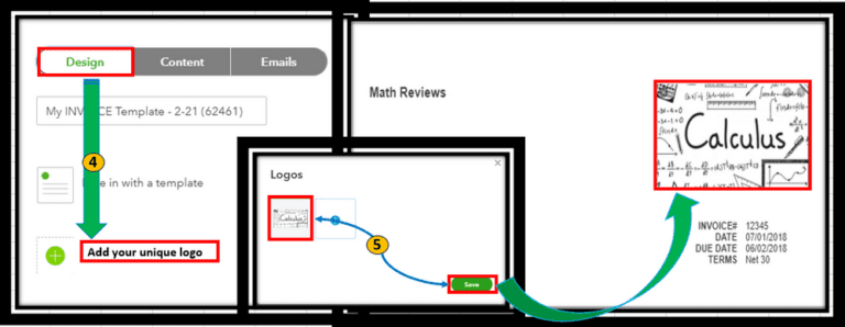 Customize Invoices QuickBooks Online | Method
