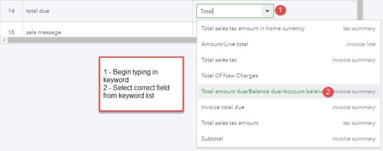How to Create QuickBooks Online Invoice Templates — Method