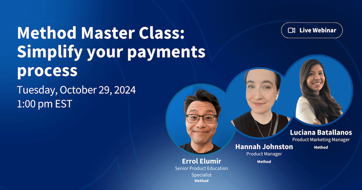 Customer workshop: How to set up payment gateways in Method — Method