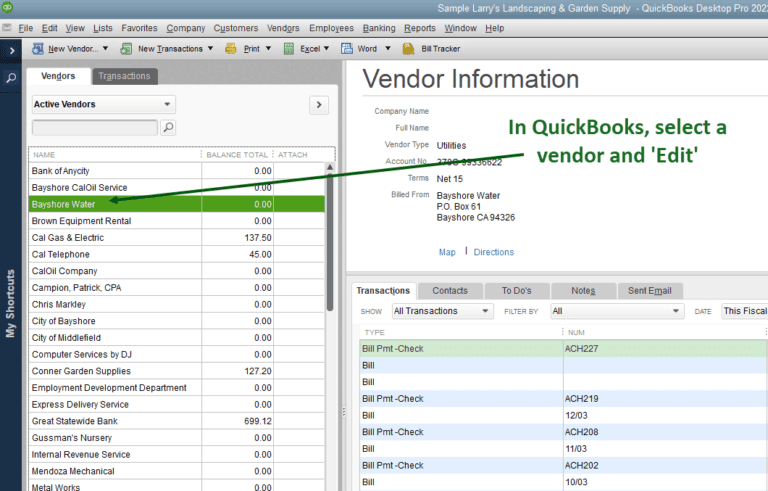 How To Merge Vendors in QuickBooks: A Step-by-Step Guide — Method